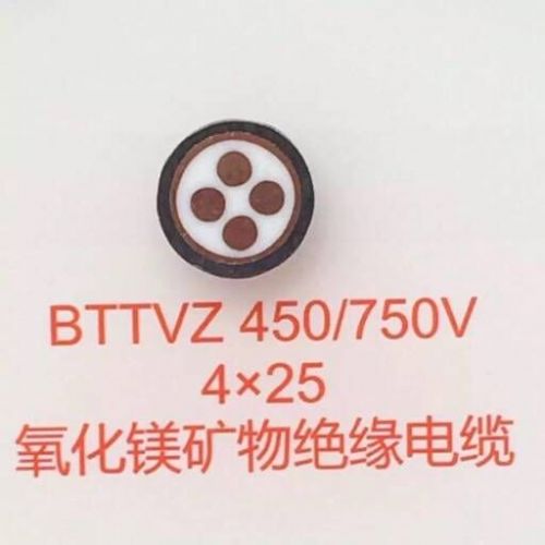矿物质电缆BTTZ-4x35+1x16mm2