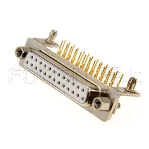 大电流D-SUB 车针DR 9P/15P/25P/37P 90度插板母头