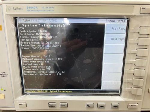 E4440A*Agilent E4440a*安捷伦E4440A