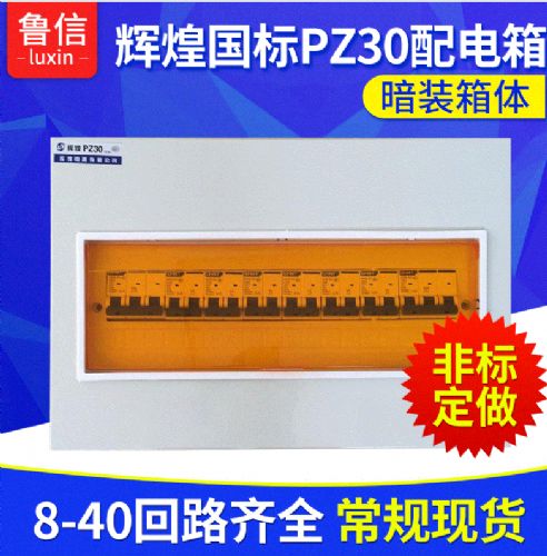 国标pz30配电箱 多回路不锈钢配电箱pz30终端箱照明箱