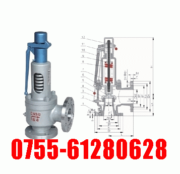 东泽A44Y、A48Y锅炉专用安全阀